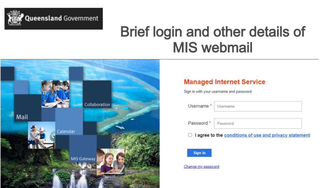 Brief Login And Other Details Of MIS Webmail |MIS Webmail